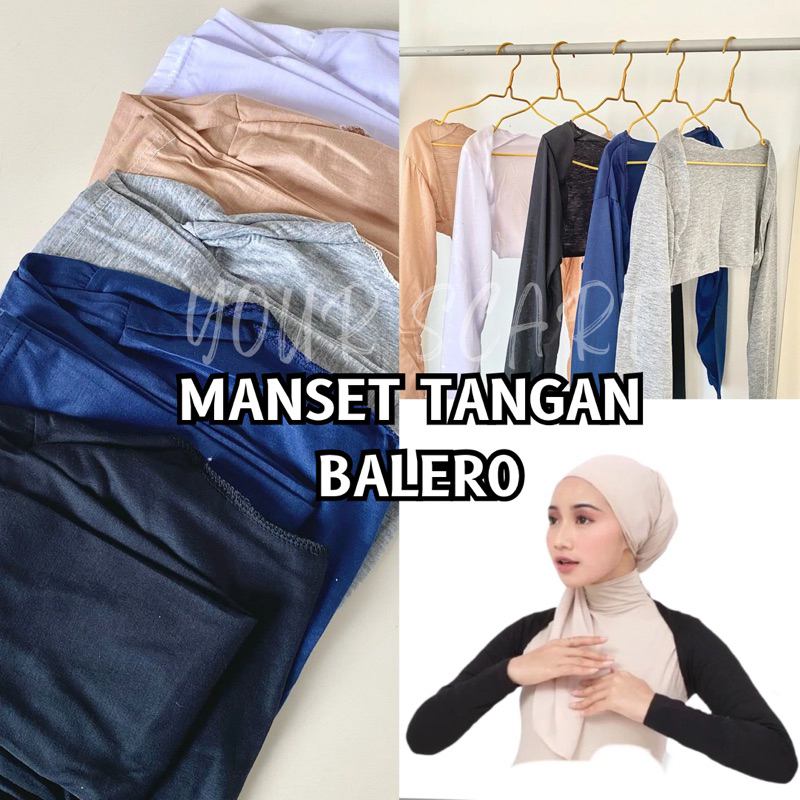 Jual Manset Tangan Sambung Bolero / Manset Balero / Manset Wanita Bahan ...