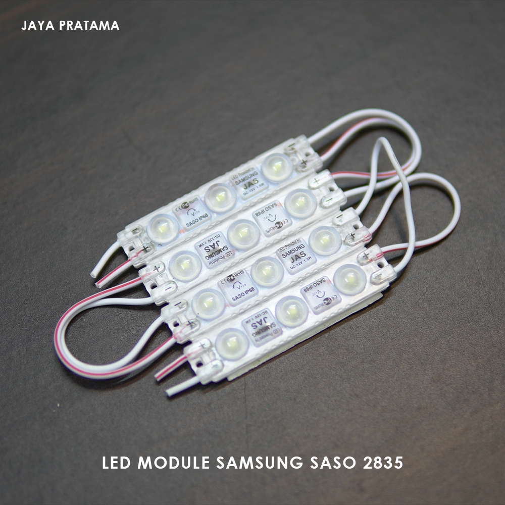 Jual LED MODULE SAMSUNG SASO IP68 JAS 12V 1.5WATT | Shopee Indonesia