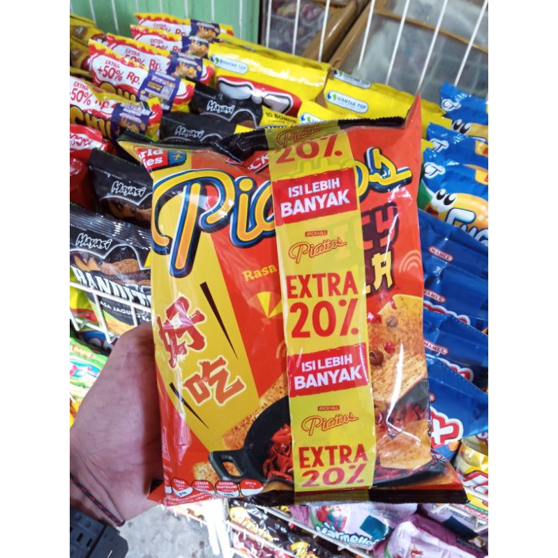 Jual piattos snack kentang spicy mala 68 gram | Shopee Indonesia