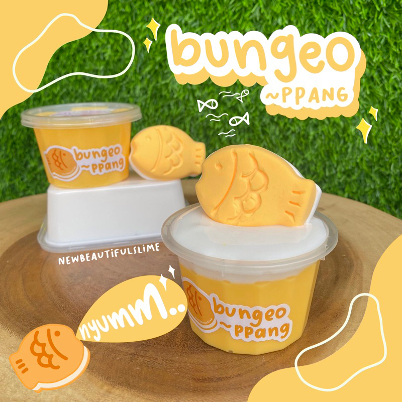 Jual BUNGEOPPANG SLIME DIY CLAY SLIME | Shopee Indonesia