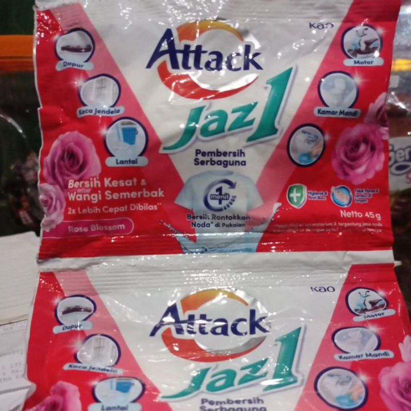 Jual Attack Jaz 1 45gr (1 renceng = 6 bungkus) | Shopee Indonesia