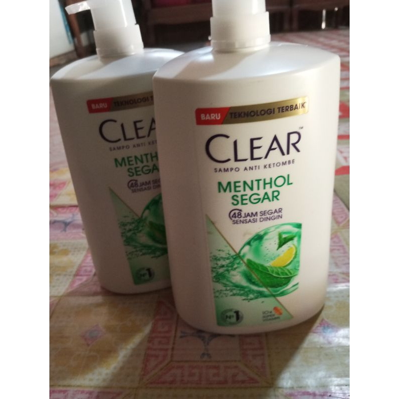Jual SAMPHO CLEAR JUMBO /ANTI KETOMBE / menthol segar | Shopee Indonesia
