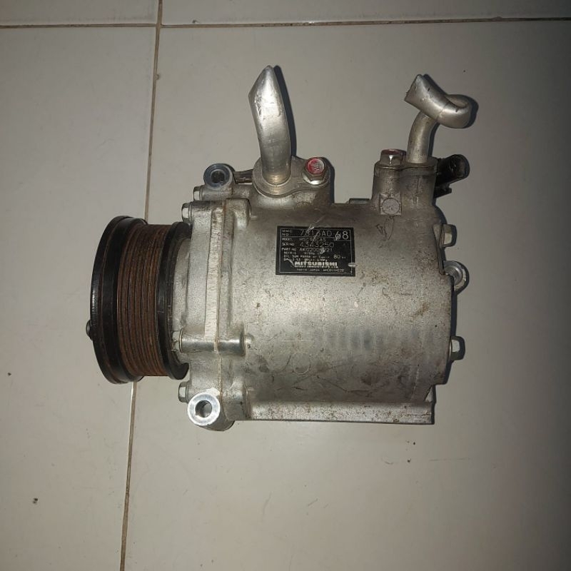 Jual Kompresor Compresor Ac Mitsubishi Lancer Ex 2.0 4B11 Original ...