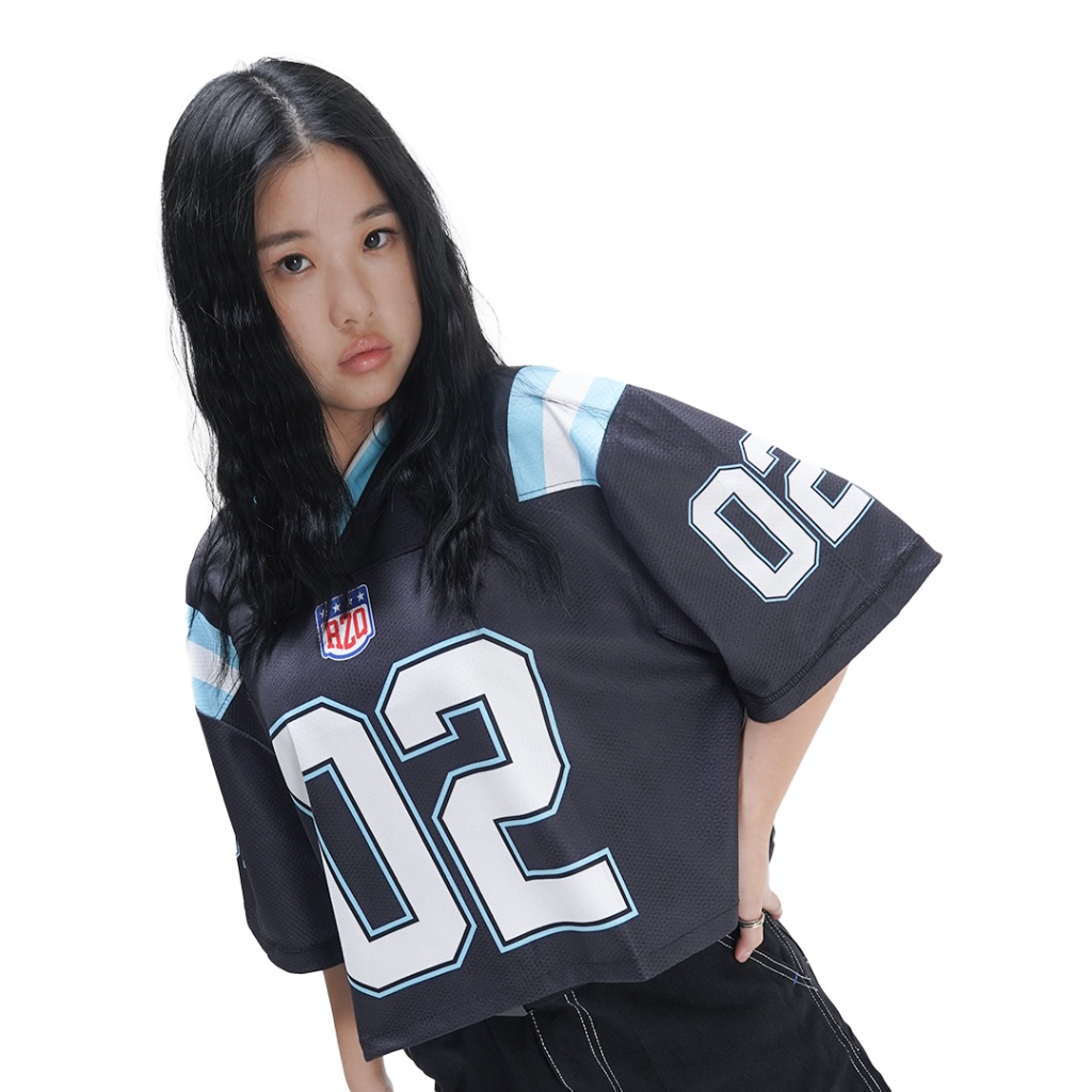 Jual RZQ / 02 / CROP SERIES / Jersey / Oversize / Streetwear / Retro ...