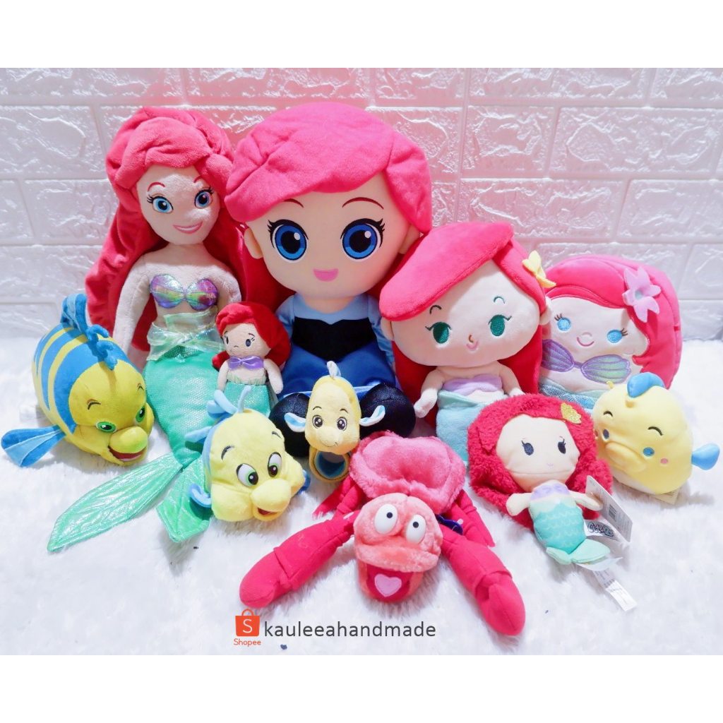 Jual boneka princess mermaid ariel putri ikan duyung disney movie ...