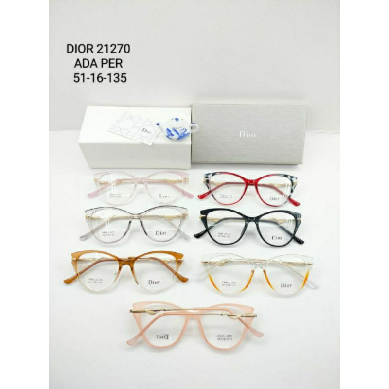 Jual Frame Kacamata Optik Barokah model dior | Shopee Indonesia