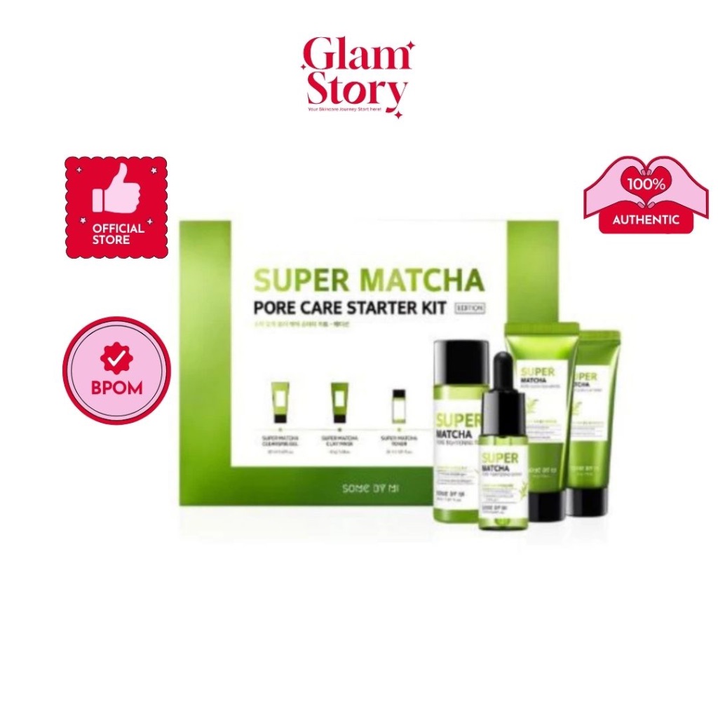Jual SOMEBYMI Super Matcha Pore Care Starter Kit | Shopee Indonesia