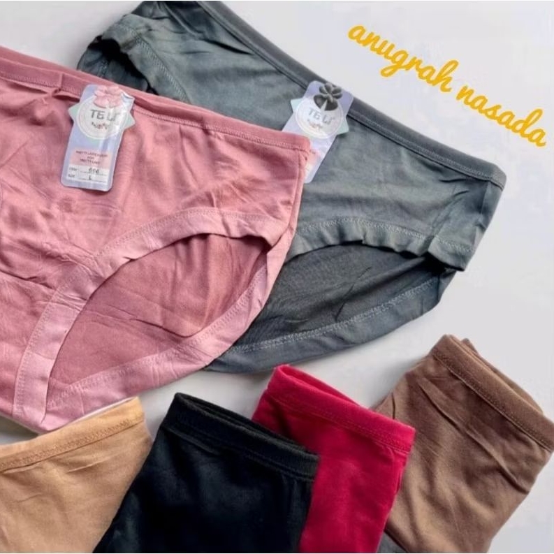 Jual 3 PCS CD Celana Dalam Wanita Cewek Dewasa Katun Jumbo Size L 2L 3L 4L | Shopee Indonesia