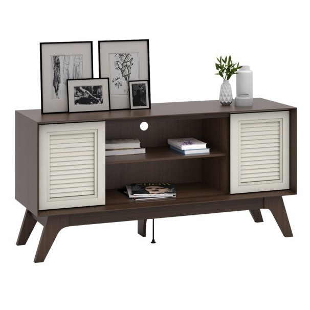 Jual rak tv meja tv buffet tv minimalis modern CRD 2182 GRAVER | Shopee ...