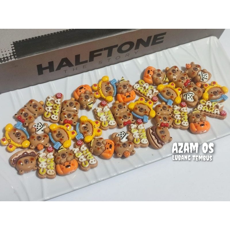 Jual Clay Capibara newlubang tembus 10pcs mix random | Shopee Indonesia