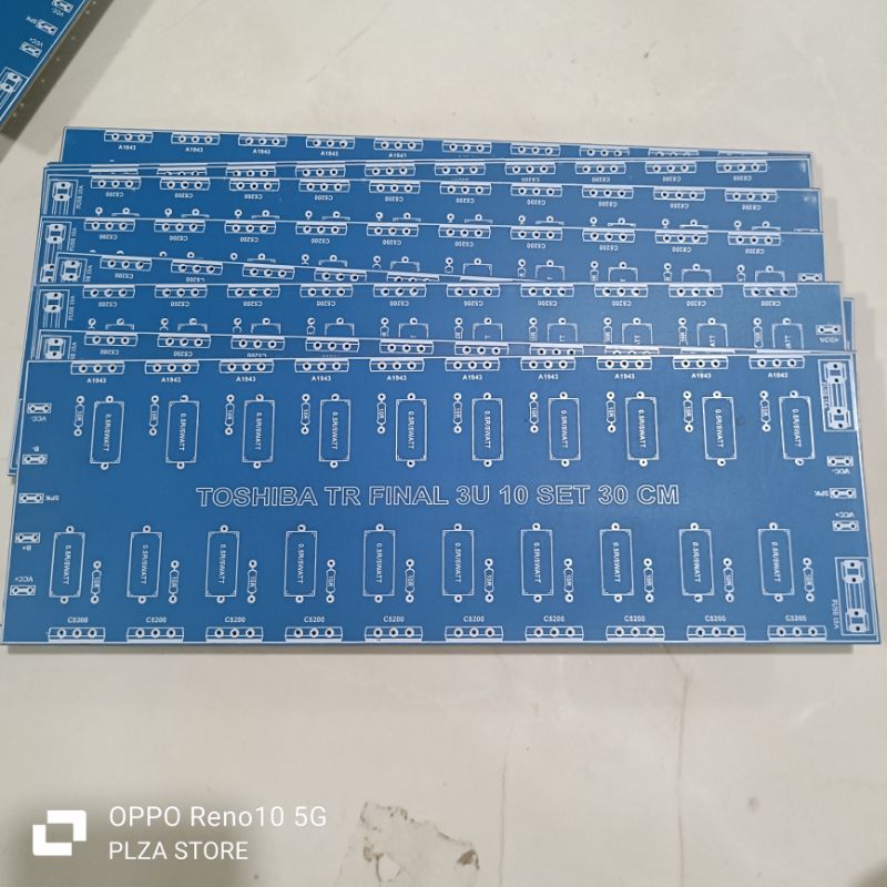 Jual Pcb tr final 3U 10set Toshiba bahan pertinak kualitas bagus pcb ...
