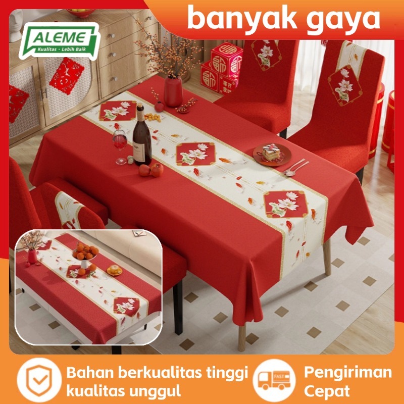 Jual Alas Meja Taplak Meja Anti Air/Taplak Meja Makan PVC/Taplak meja ...
