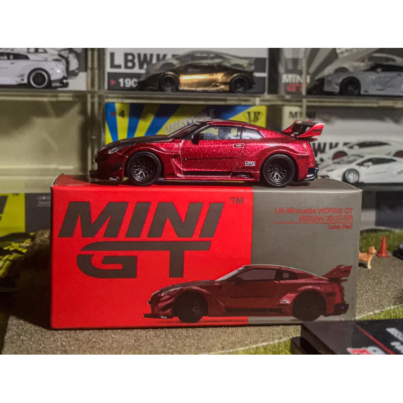 Jual Mini GT R35 Red Lava Unsealed | Shopee Indonesia