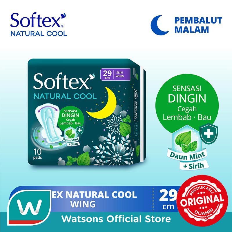 Jual Softex Natural Cool 29cm 10's | Shopee Indonesia