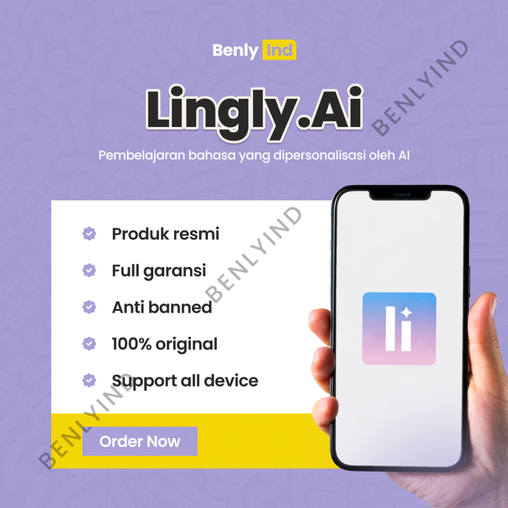 Jual Lingly AI Solusi AI Cerdas untuk Analisis dan Komunikasi | Shopee Indonesia