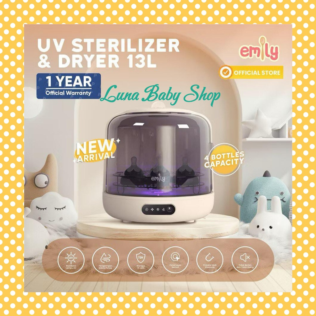 Jual Emily UV Sterilizer&Dryer 13L EST-19706/Sterillizer Botol Bayi ...