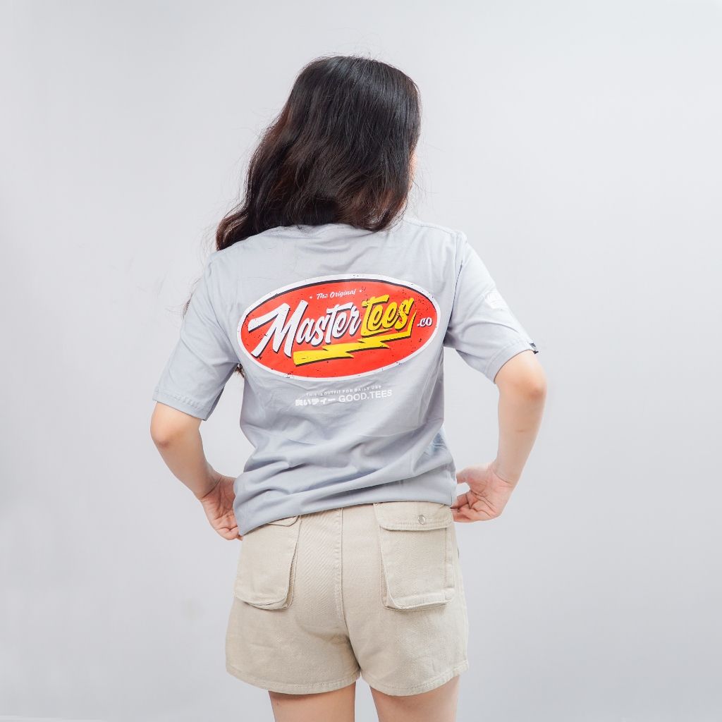Jual Kaos Racing MASTERTEES OVAL BOX | MT006 - Abu Sedang [Kaos Racing ...