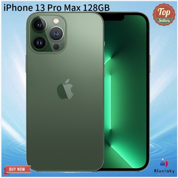 Jual iPhone 13 Pro Max 128GB Bekas Second Original100% All Sim Silent Fullset Mulus Normal Hp ...