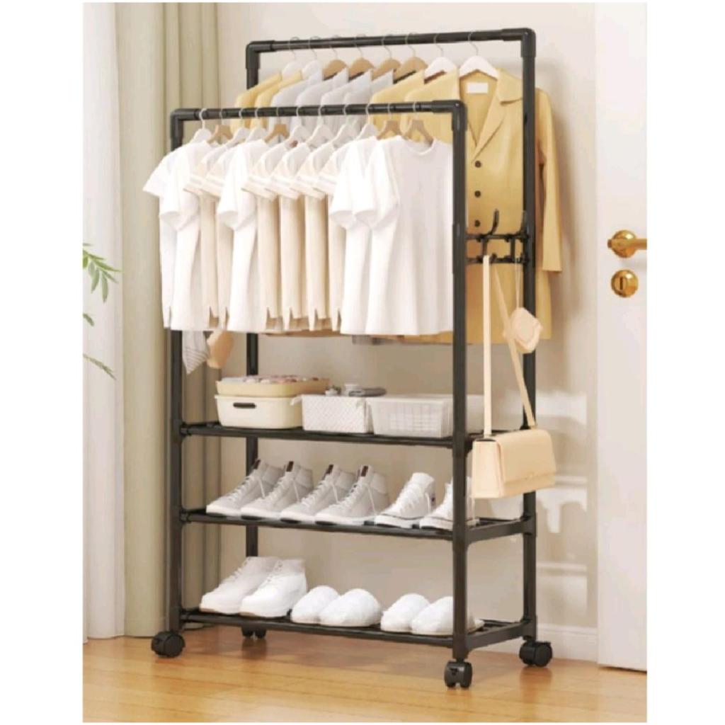 Jual Rak Susun Besi 3 Tingkat Rak Estetik Multifungsi Rak Serbaguna ...