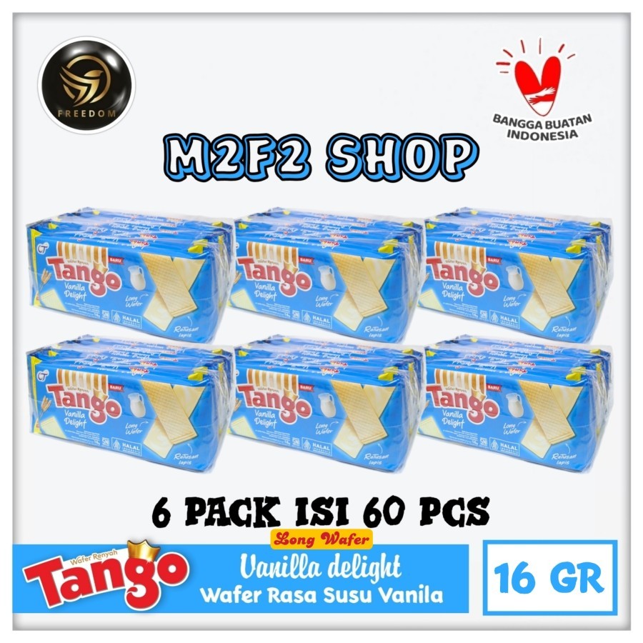 Jual Tango Wafer Vanilla Delight | Susu Vanila Sachet - 16 gr (Kemasan ...