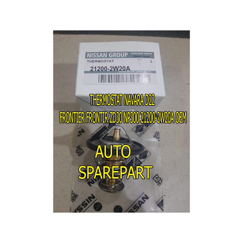 Jual THERMOSTAT NAVARA D22 FRONTIER FRONTIR ZD30 NP300 21200-2W20A OEM ...