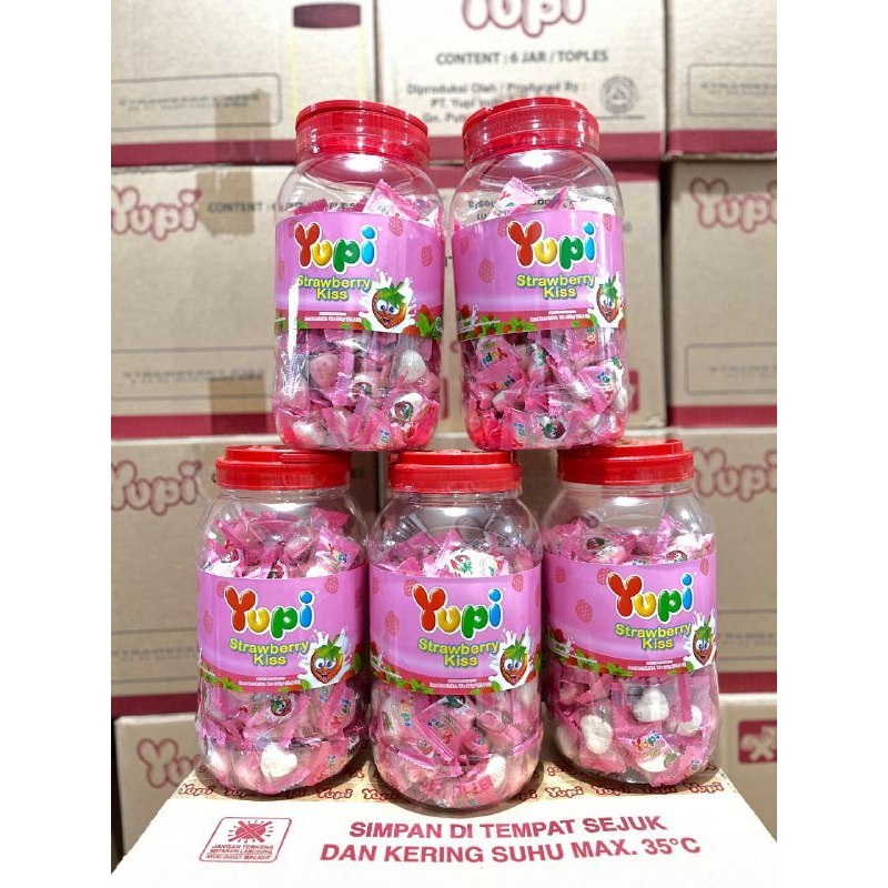Jual [330gr] S113 | PERMEN YUPI KISS / PERMEN JELLY YUPI KISS TOPLES ...