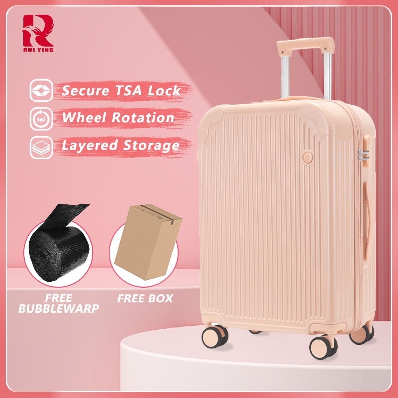 Jual RUIYING Promo Koper A302 Koper Zipper Kapasitas Besar 20/22/24 ...