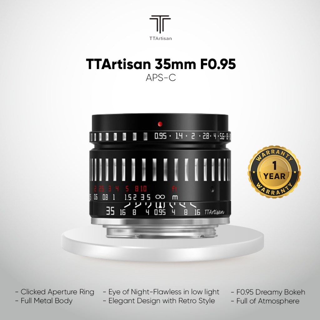 Jual TTArtisan 35mm F0.95 For APS-C | Shopee Indonesia