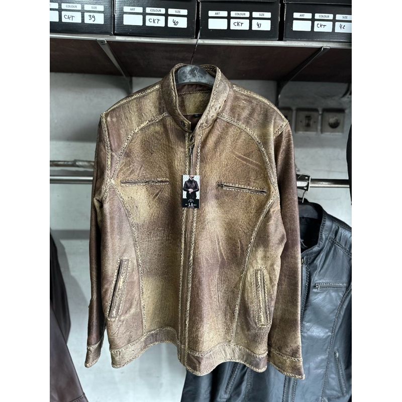 Jual JAKET ORIGINAL KULIT SAPI NYAMAN DINGIN ORIGINAL 100% | Shopee ...