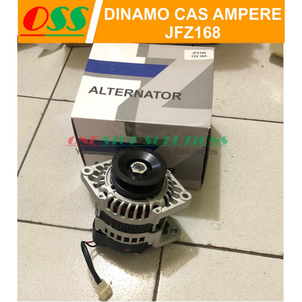 Jual DINAMO CAS AMPERE ALTERNATOR JFZ168 36A 14V 4JA1-F1 ISUZU FOTON ...