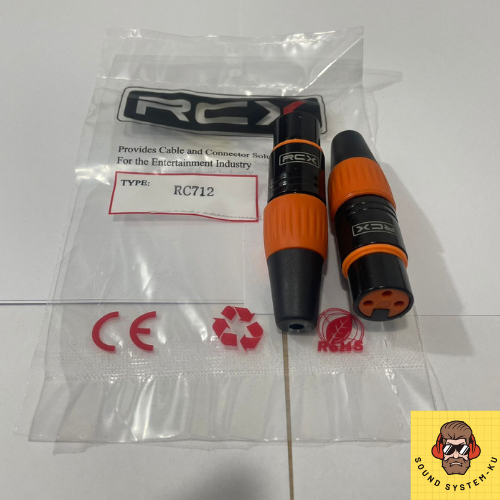Jual SOKET FEMALE CANON XLR RCX 712 ORANYE | Shopee Indonesia