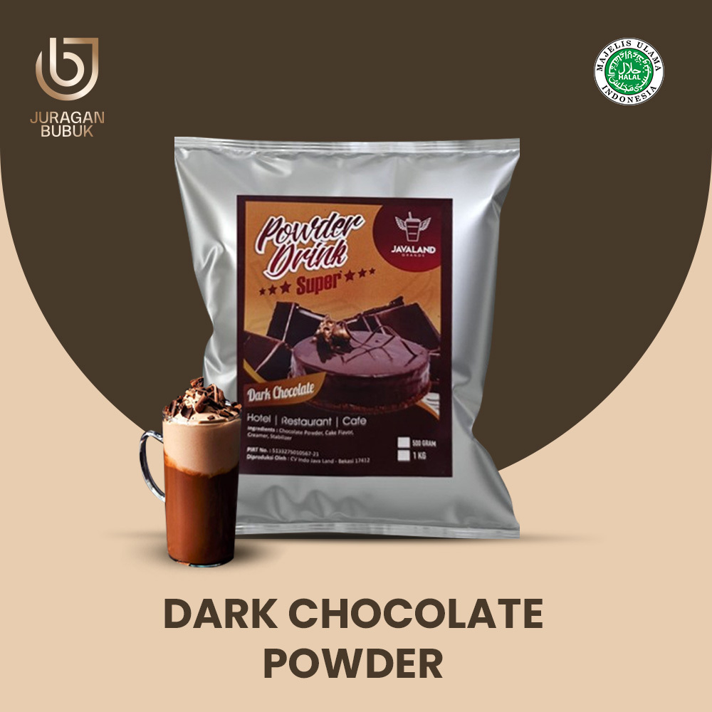 Jual Bubuk Minuman SUPER POWDER drink Rasa Dark Chocolate Bubble Drink ...