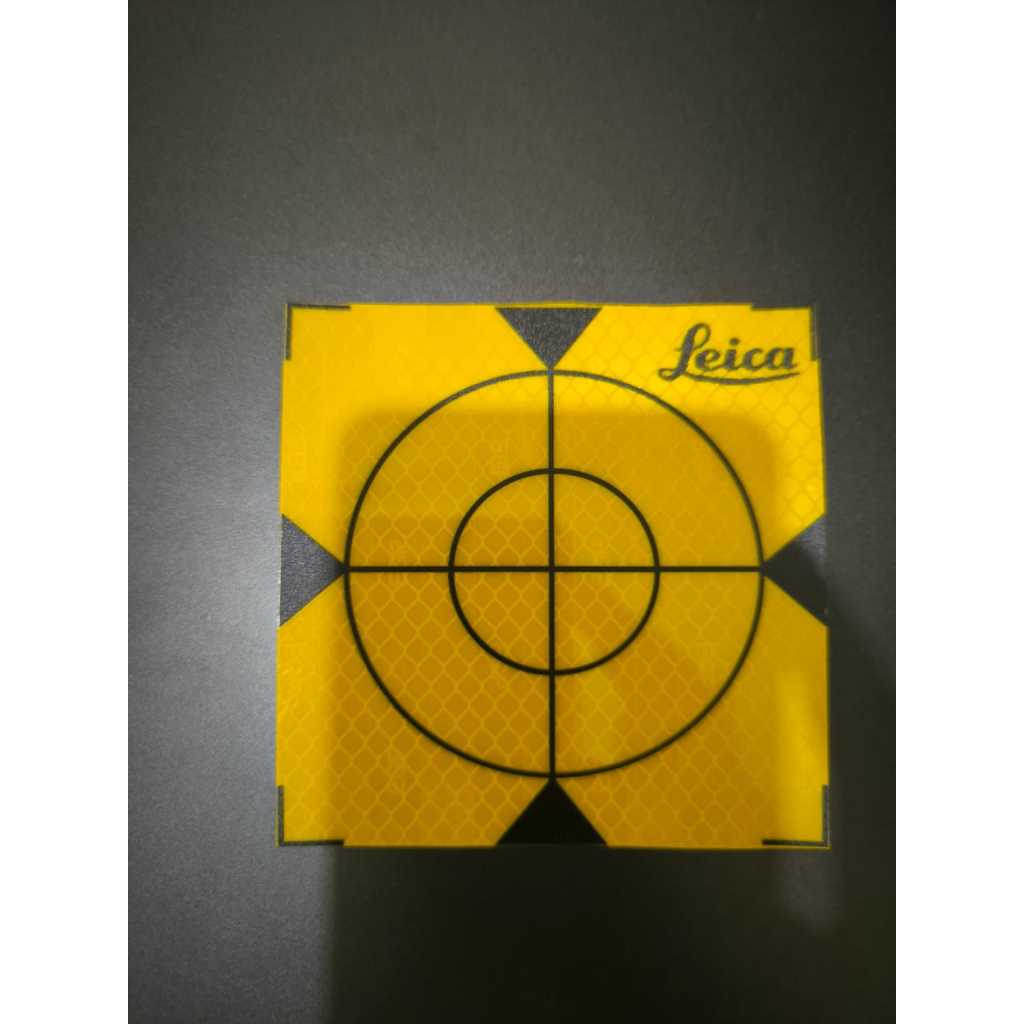 Jual Reflector Sheet leica Kuning 100mm x 100mm / Sticker Target Kuning ...