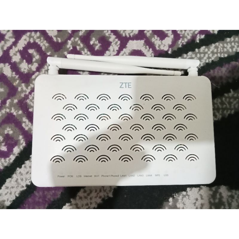 Jual router zte f609 v1 port biru kondisi normal. | Shopee Indonesia