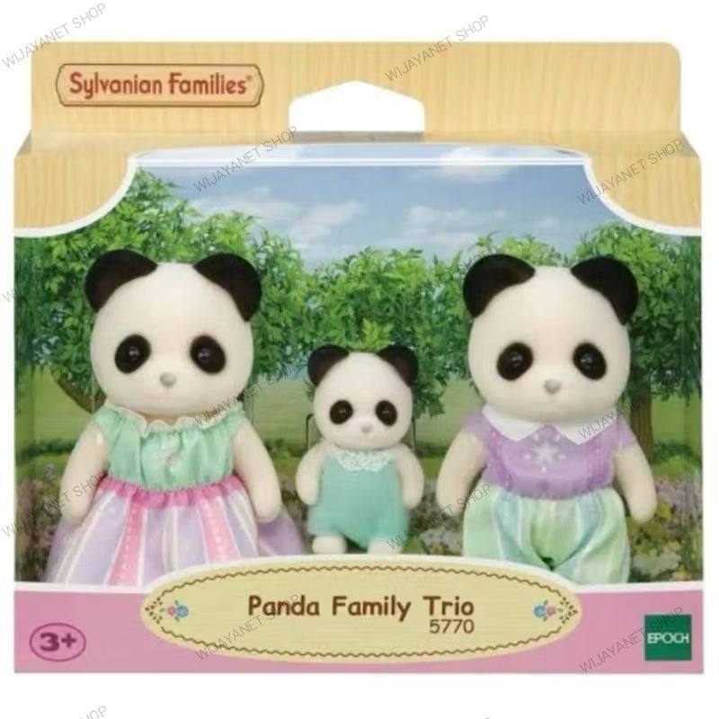 Jual Sylvanian Families Panda Family Trio - 5770 | Shopee Indonesia