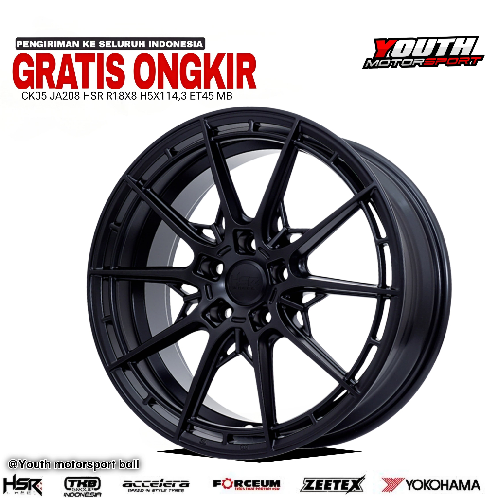 Jual VELG R18 HSR CK05 COOK UNTUK INOVA,XPANDER,HR-V,RUSH,TERIOS DLL | Shopee Indonesia