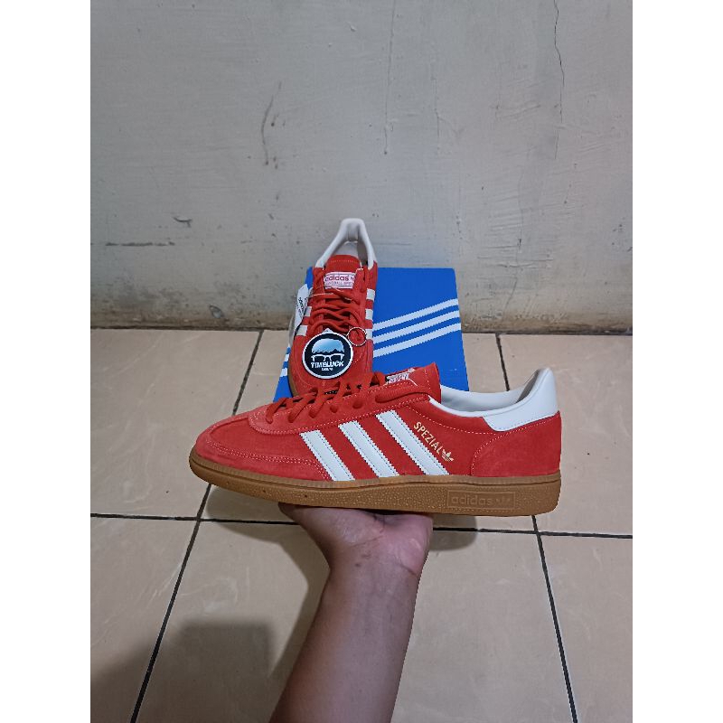 Jual Adidas Handball Spezial Preloved Red | Shopee Indonesia