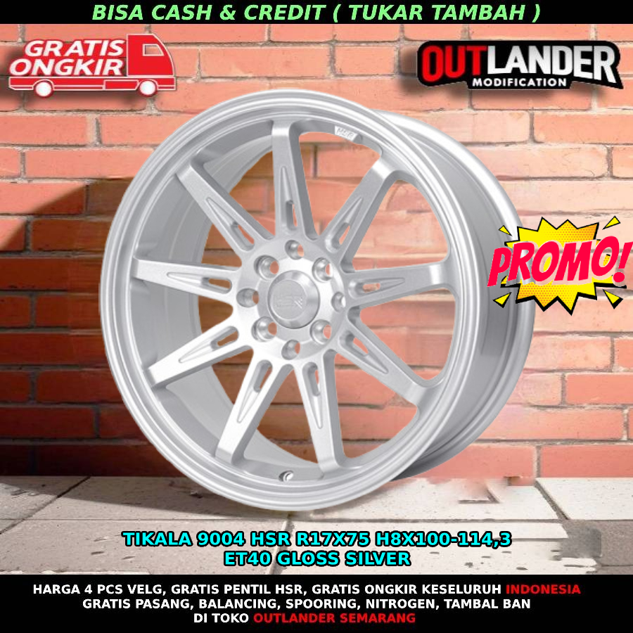 Jual Velg Hsr Ring 17 Type TIKALA Mobil Avanza Mobilio Xenia Sigra ...