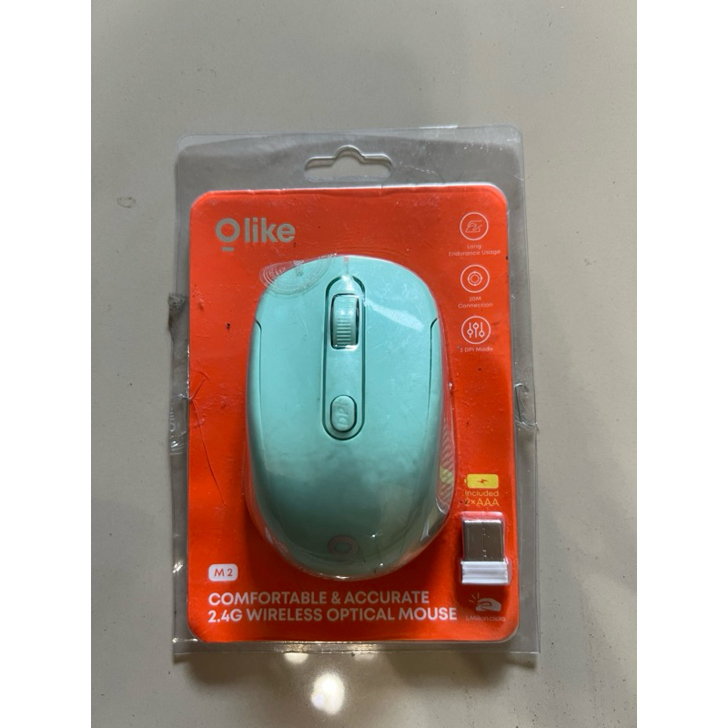 Jual OLIKE Mouse M2 warna SOFT MACARON | Shopee Indonesia