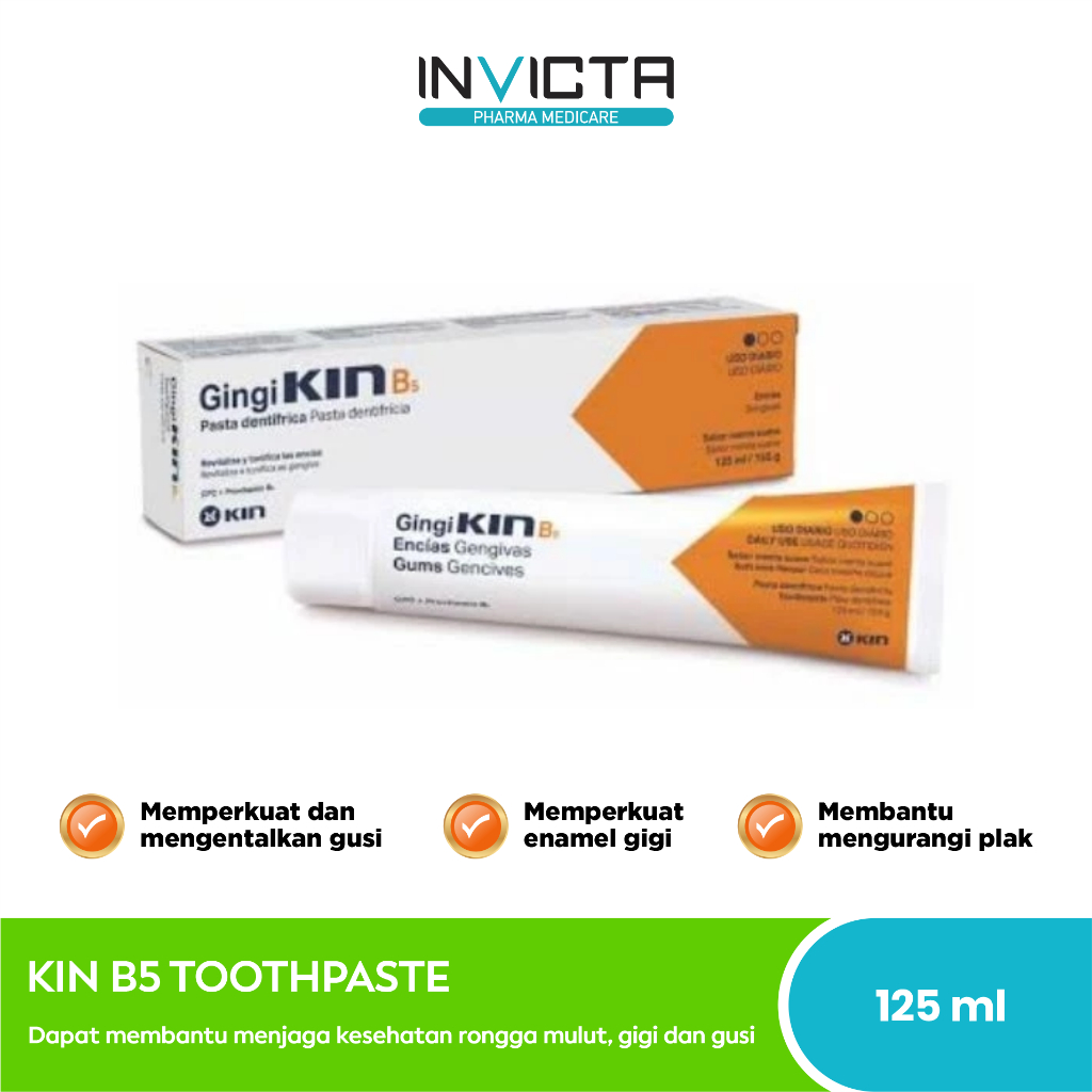 Jual Kin B5 Toothpaste (Pasta Gigi Odol) - 125 ml | Shopee Indonesia