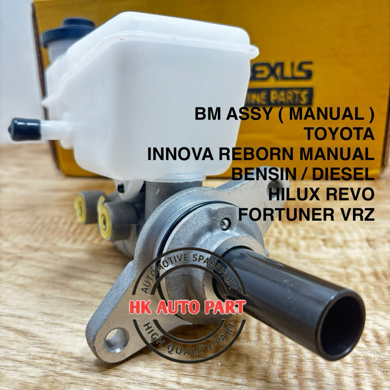 Jual BM ASSY MASTER REM ATAS MANUAL TOYOTA INNOVA REBORN HILUX REVO DC ...
