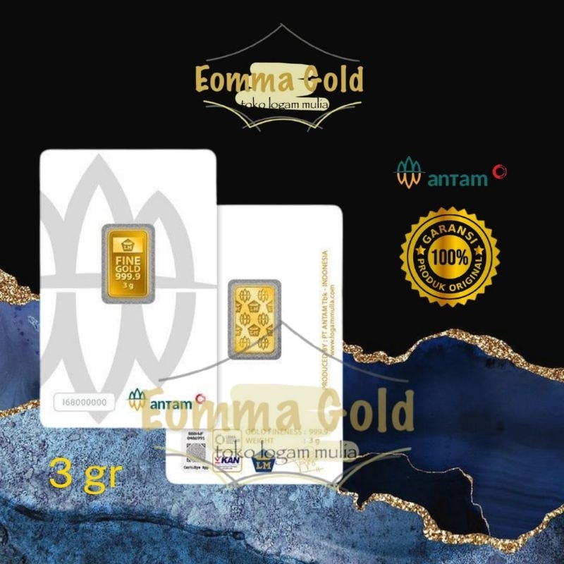 Jual Antam Emas 3 Gram Terlengkap & Harga Terbaru Mei 2026 | Shopee ...