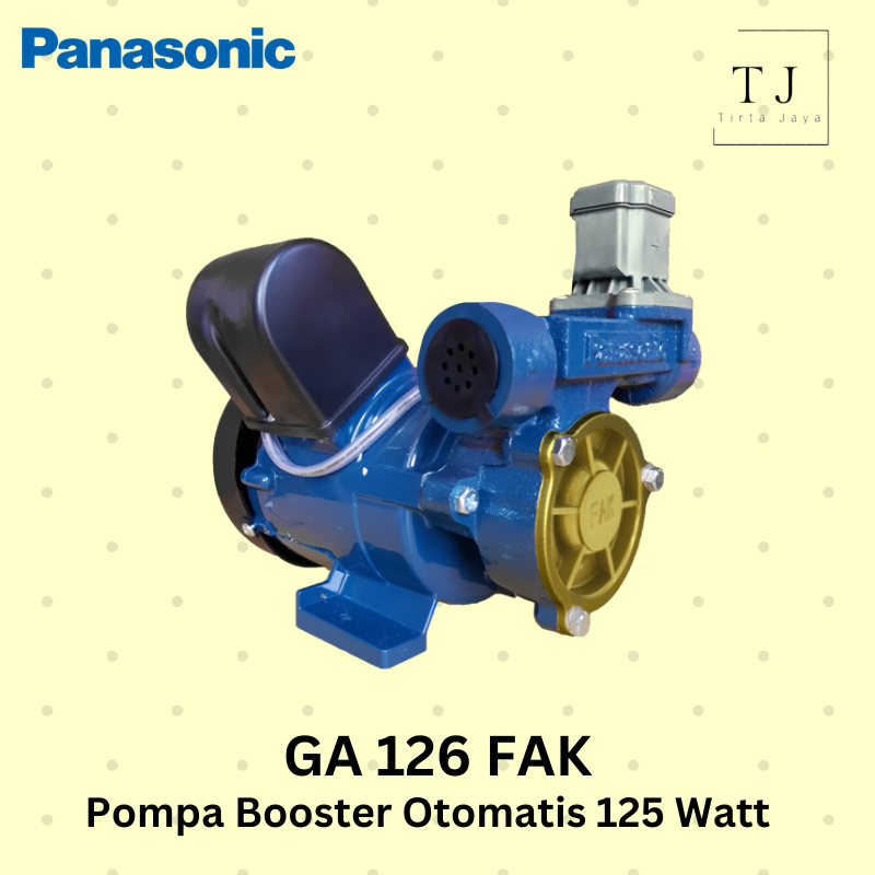 Jual Pompa Booster PANASONIC GA 126 FAK Pompa Pendorong / Booster Pump | Shopee Indonesia