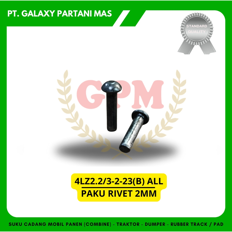 Jual PAKU RIVET 2MM / 4LZ2.2/3-2-23(B) ALL / Paku Mata Pisau Maxxi ...