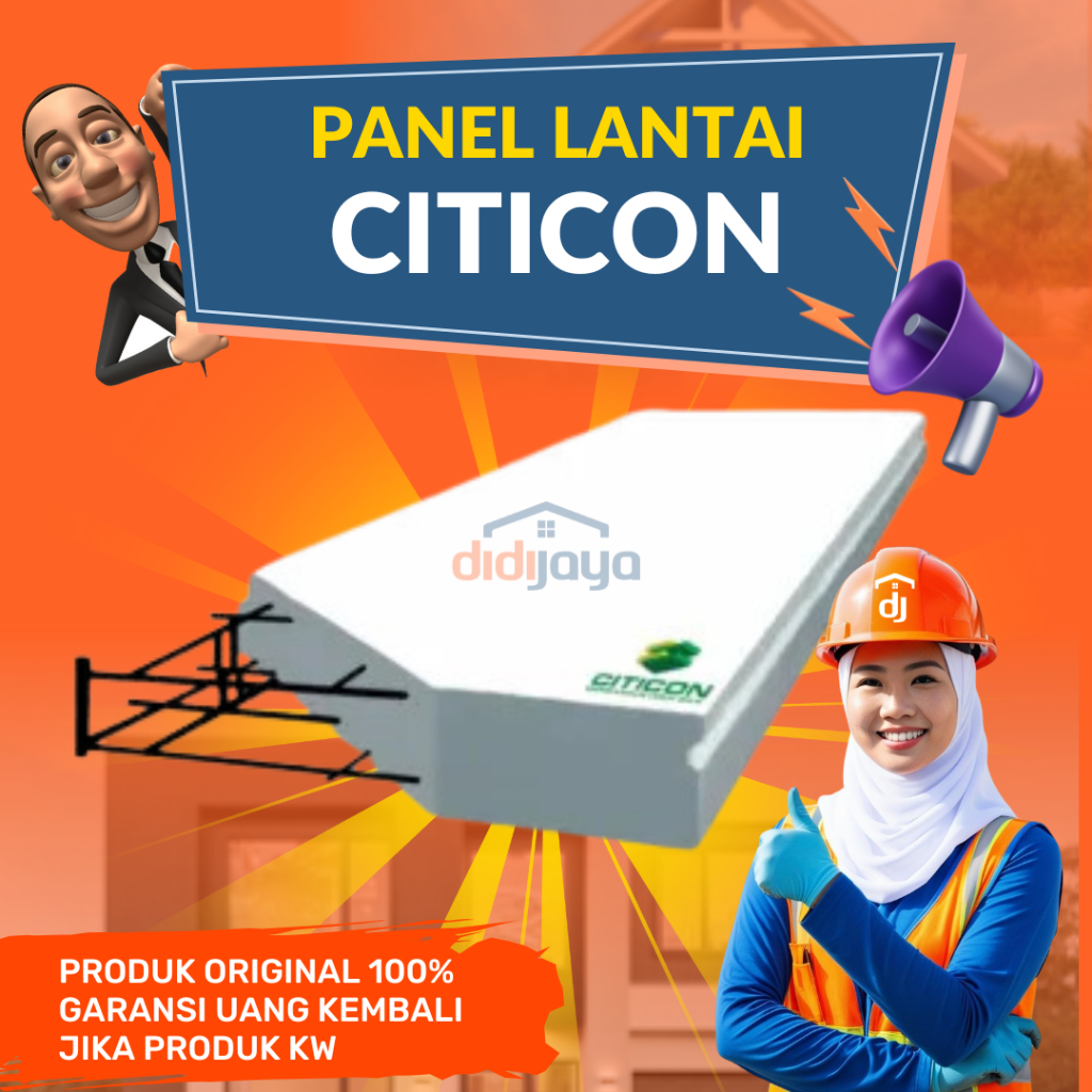 Jual Panel Lantai Citicon Harga Perkubik - Pengganti dak cor ...
