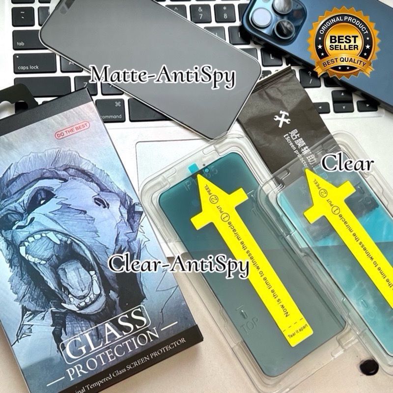 Jual [ ANTI GAGAL ] Superfit Tempered Glass Original Anti spy / Clear ...