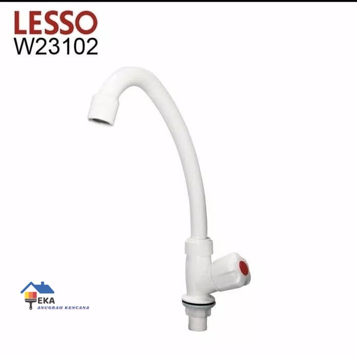 Jual EAK - Kran Angsa Duduk Pvc Lesso W23102 1/2" Keran Air Sink Wastafel Model Soligen | Shopee ...