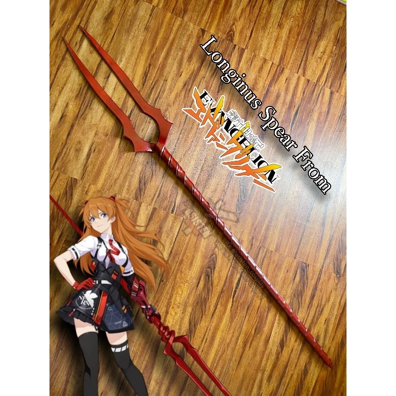 Jual Tombak Spear Longinus Asuka Langley dari Evangelion | Shopee Indonesia