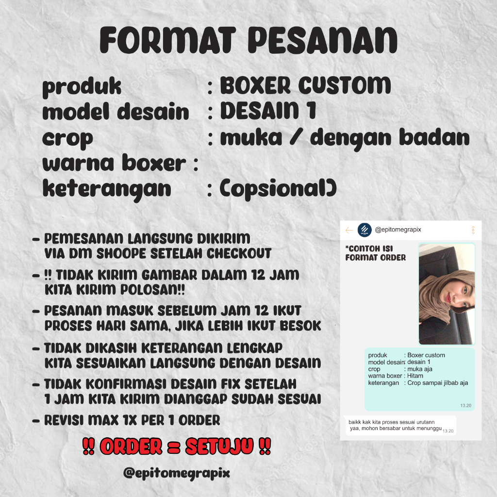 Jual [ Free Box ] ( COD ) Boxer Custom Anti Selingkuh | Celana Dalam ...