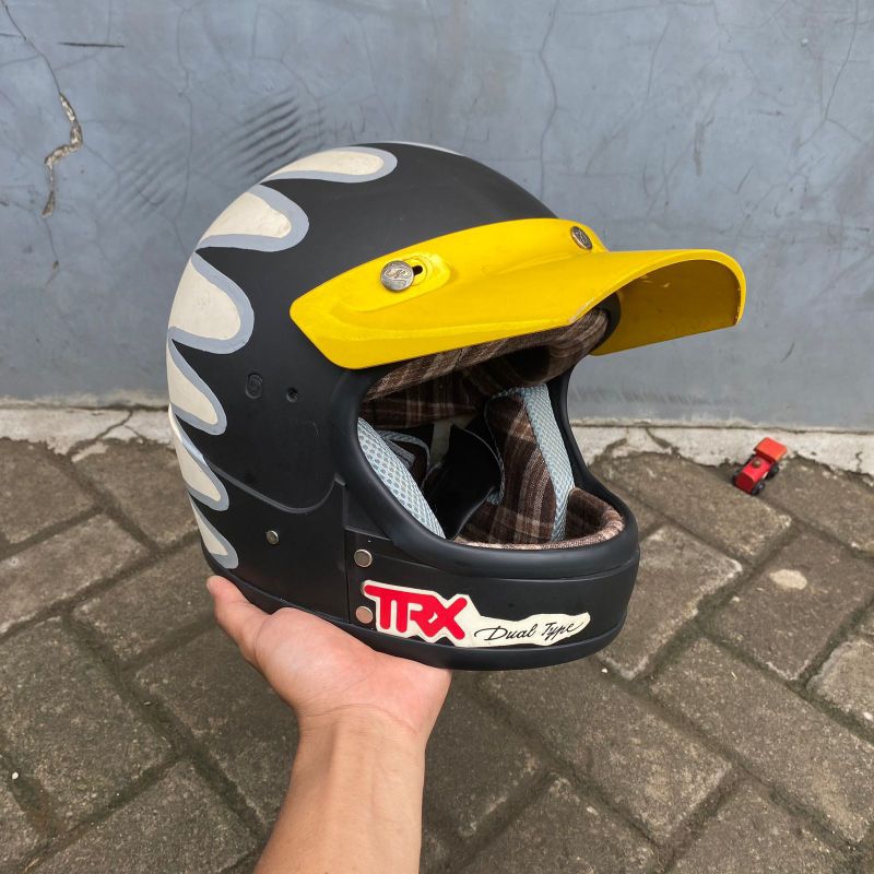 Jual helm trx original helm trx custom | Shopee Indonesia